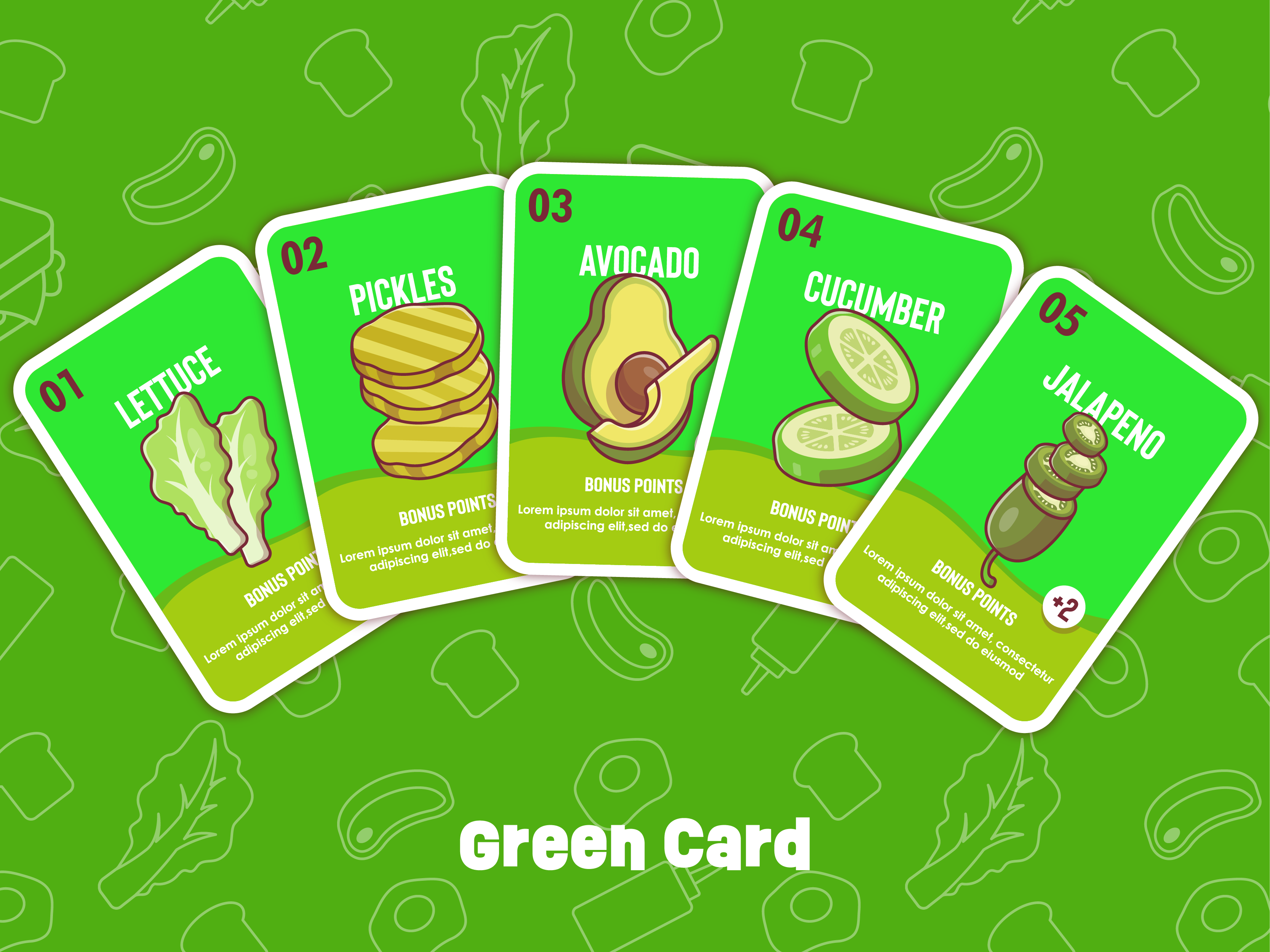 #CatalystProject Sandwich Food Card Games🃏🥐🥑🥫 by catalyst on Dribbble