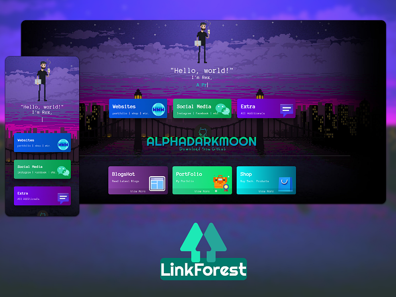 Linktree designs, themes, templates and downloadable graphic elements ...