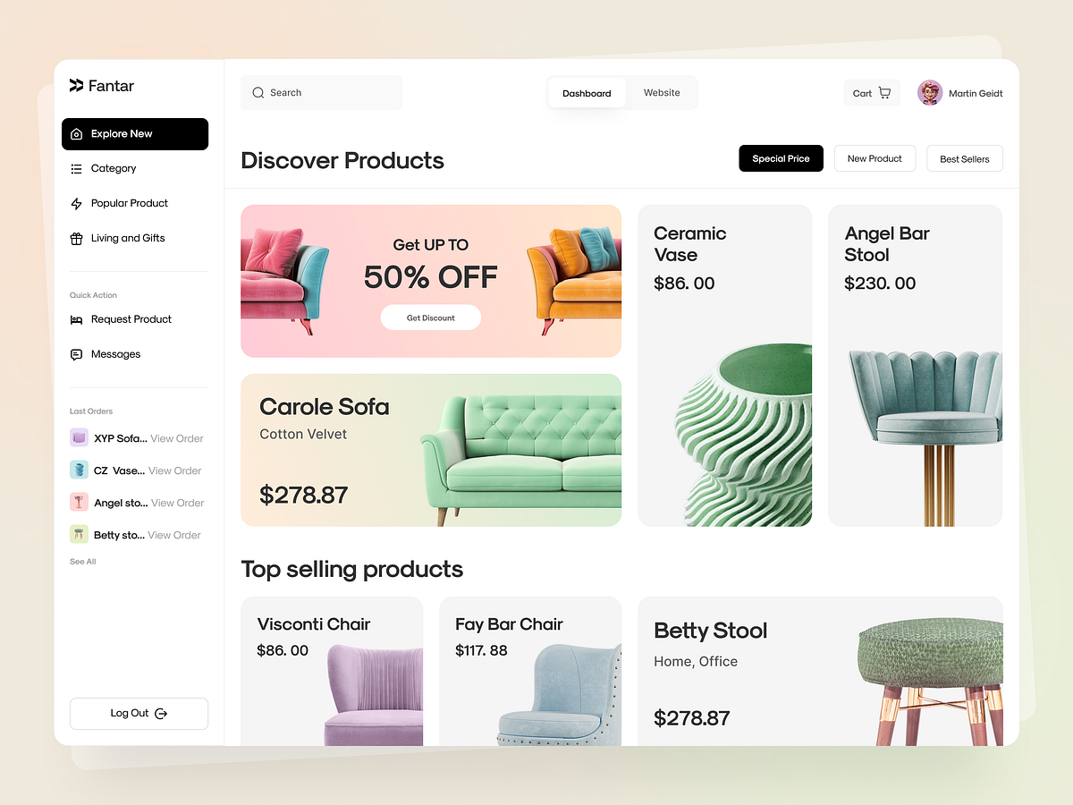 Dashboard Design By Orix Creative On Dribbble