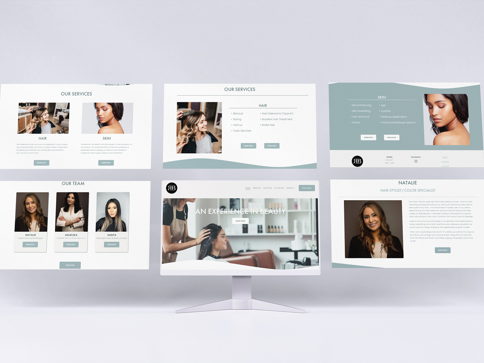 Rahma Beauty - Responsive Web Design (UX/UI) by Jason Cairati on Dribbble