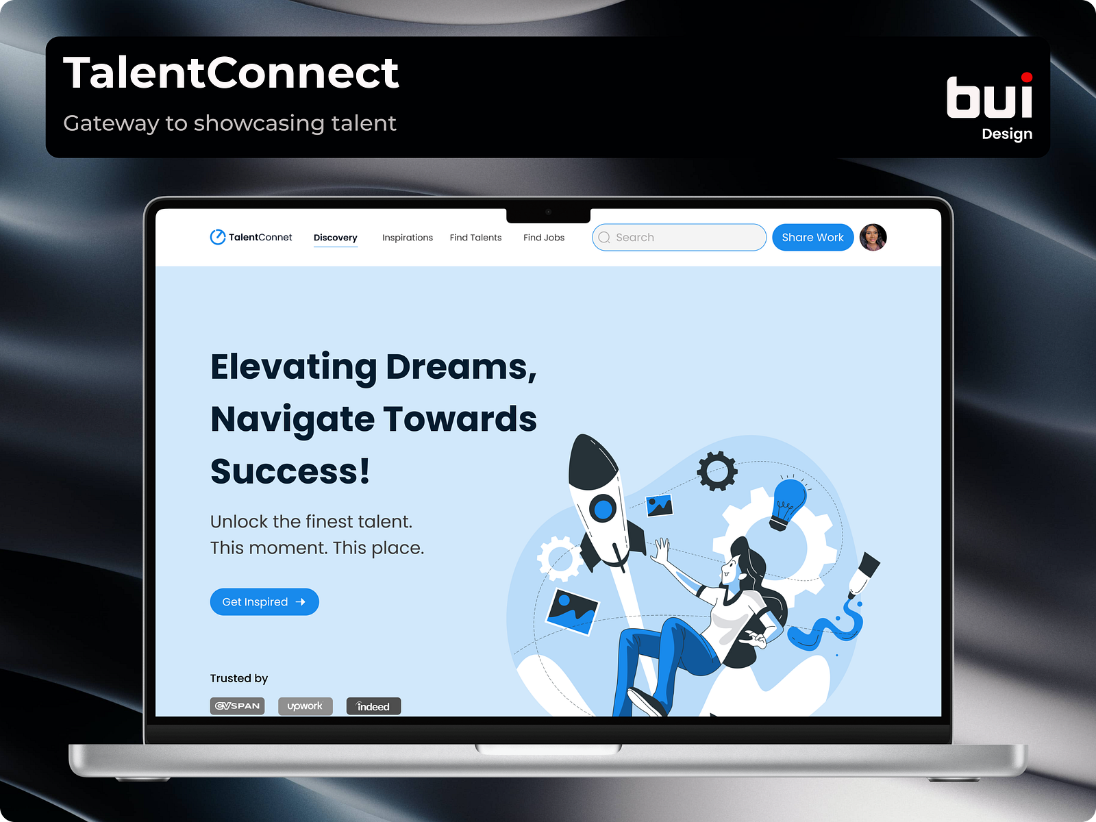 TalentConnect {Gate way to showcasing talent} by Ime Uboh on Dribbble