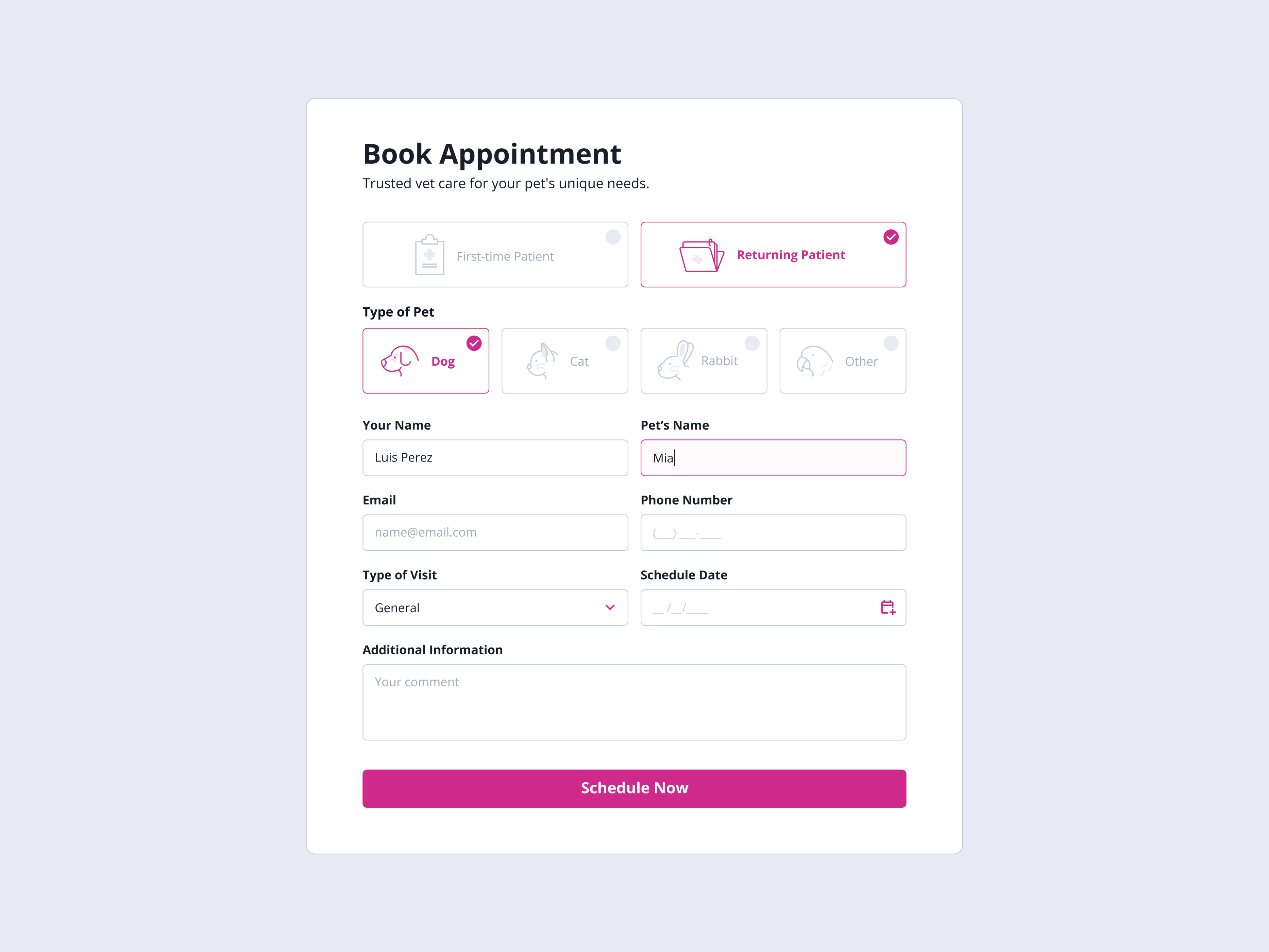 Browse thousands of Booking Form images for design inspiration | Dribbble