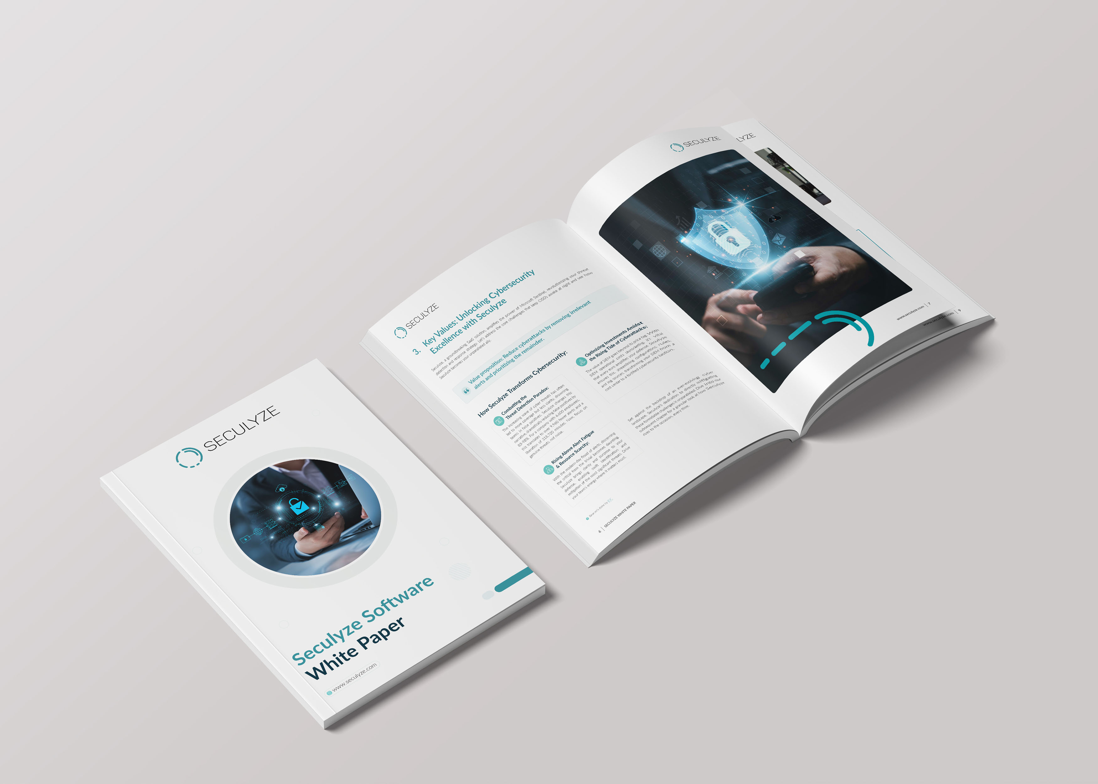 Cyber Security Whitepaper Design by VisualPillar on Dribbble