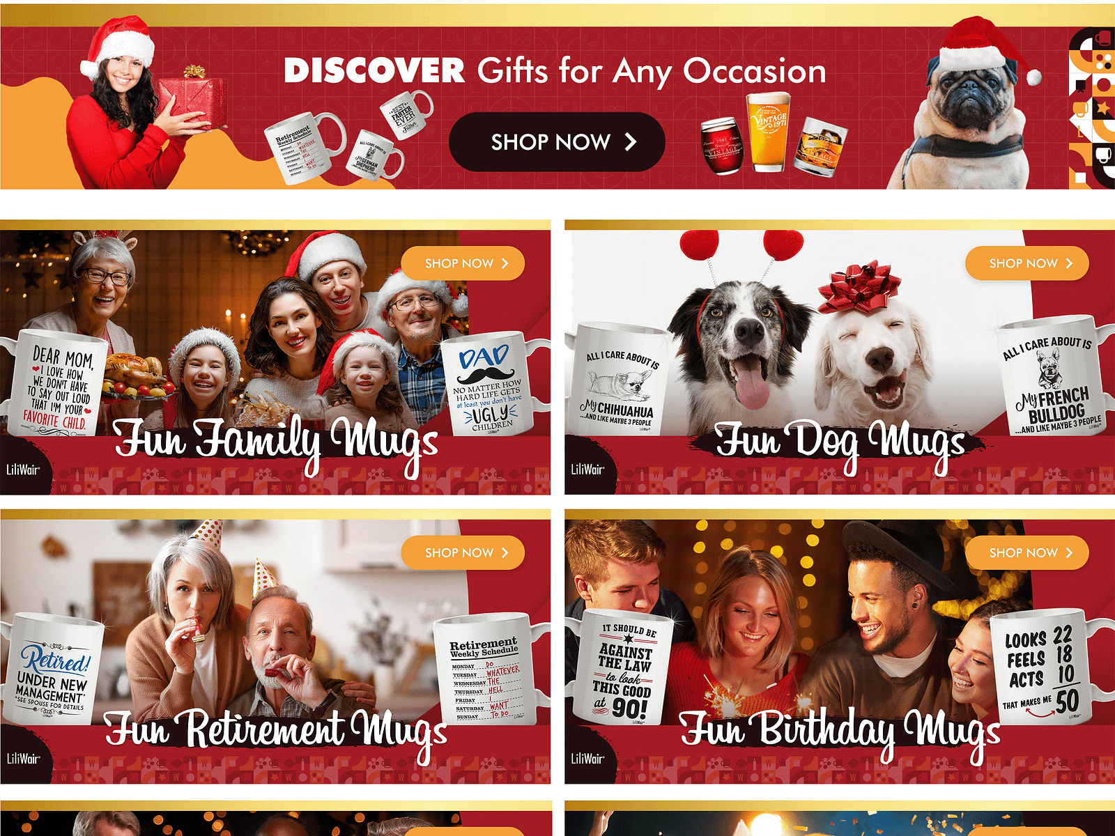 Amazon Storefront Design | Gift Store by Soufiane Bouadi on Dribbble