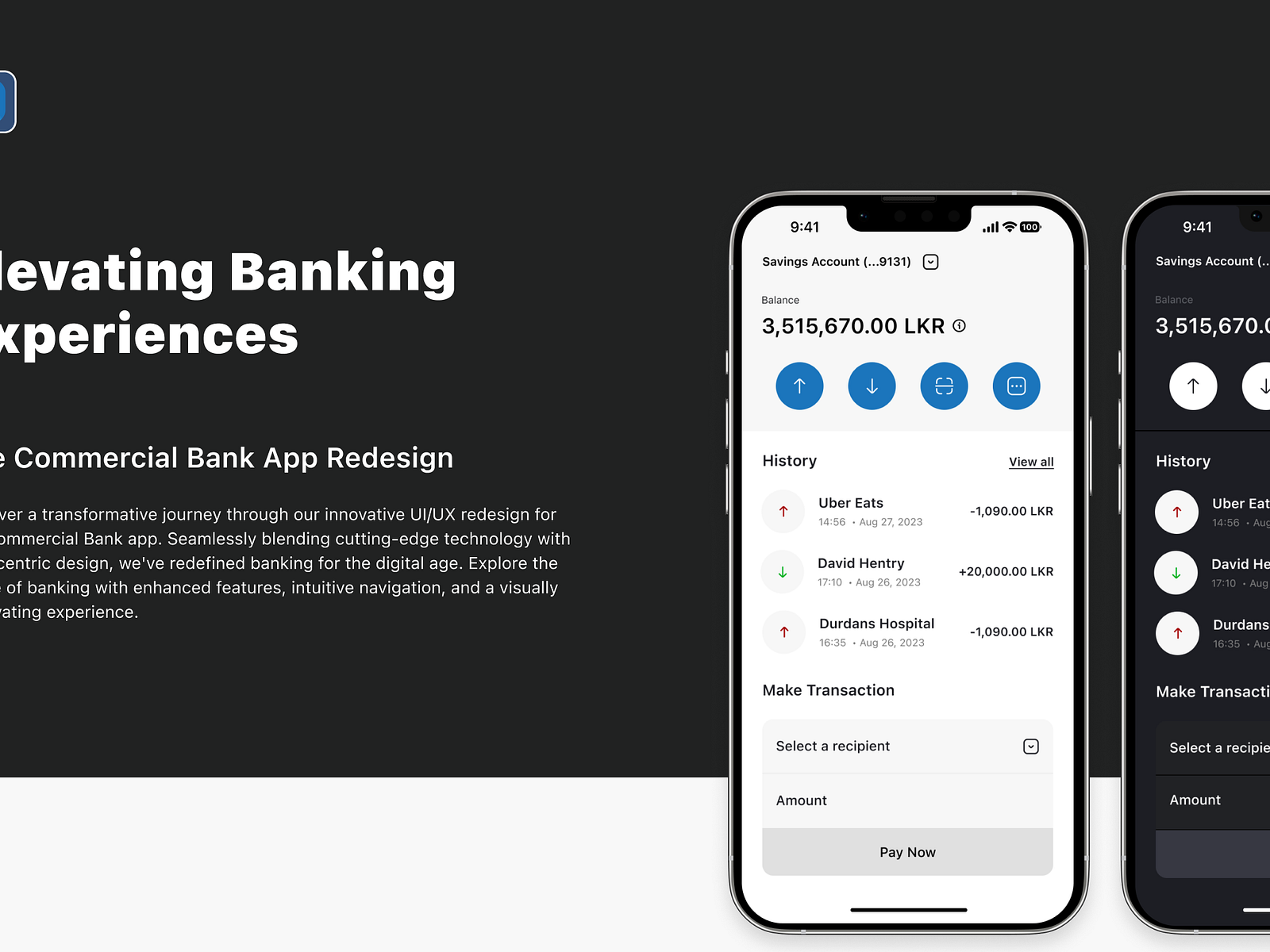 Redesign - Commercial Bank App by ShaStyle on Dribbble