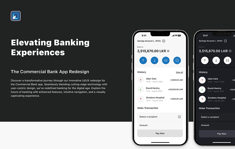 Redesign - Commercial Bank App by ShaStyle on Dribbble