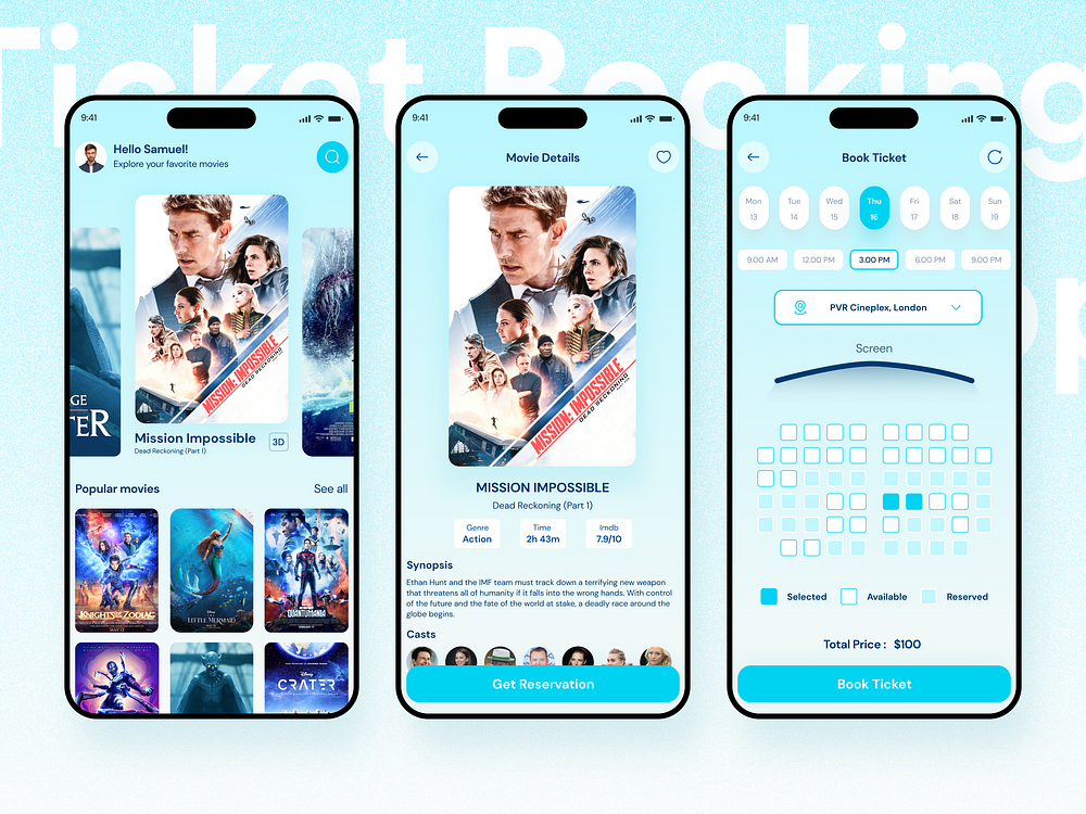Movie App designs, themes, templates and downloadable graphic elements ...