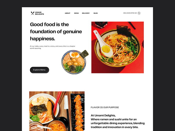 Restaurant Website designs, themes, templates and downloadable graphic ...