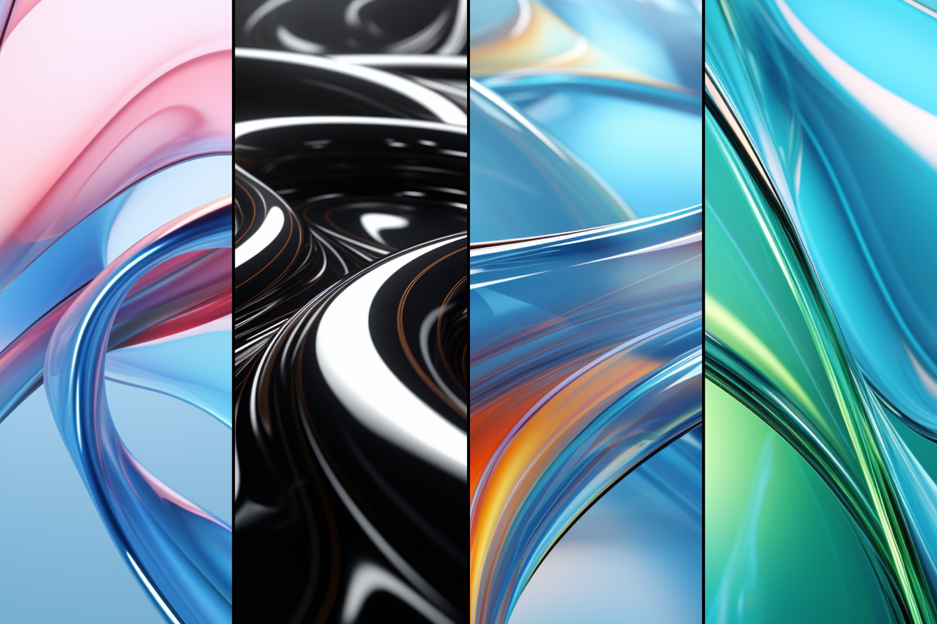3D Gradient Glass Wallpaper by Armin on Dribbble
