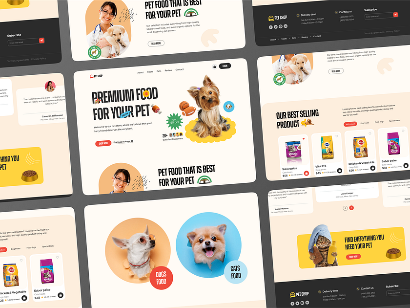 Browse thousands of Pet App images for design inspiration | Dribbble