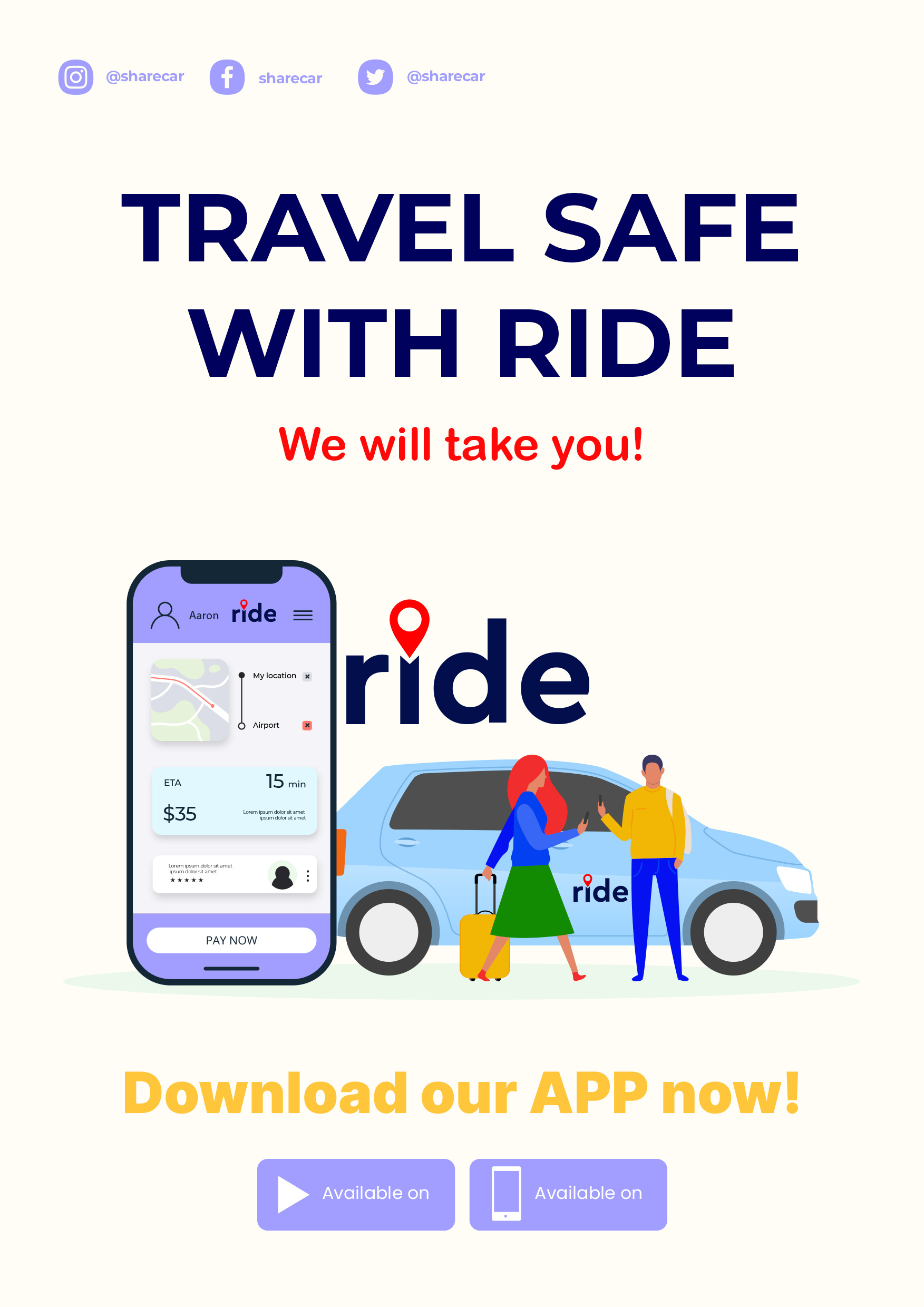 RIDE SHARING COMPANY LOGO by Md Anwar Hossain on Dribbble