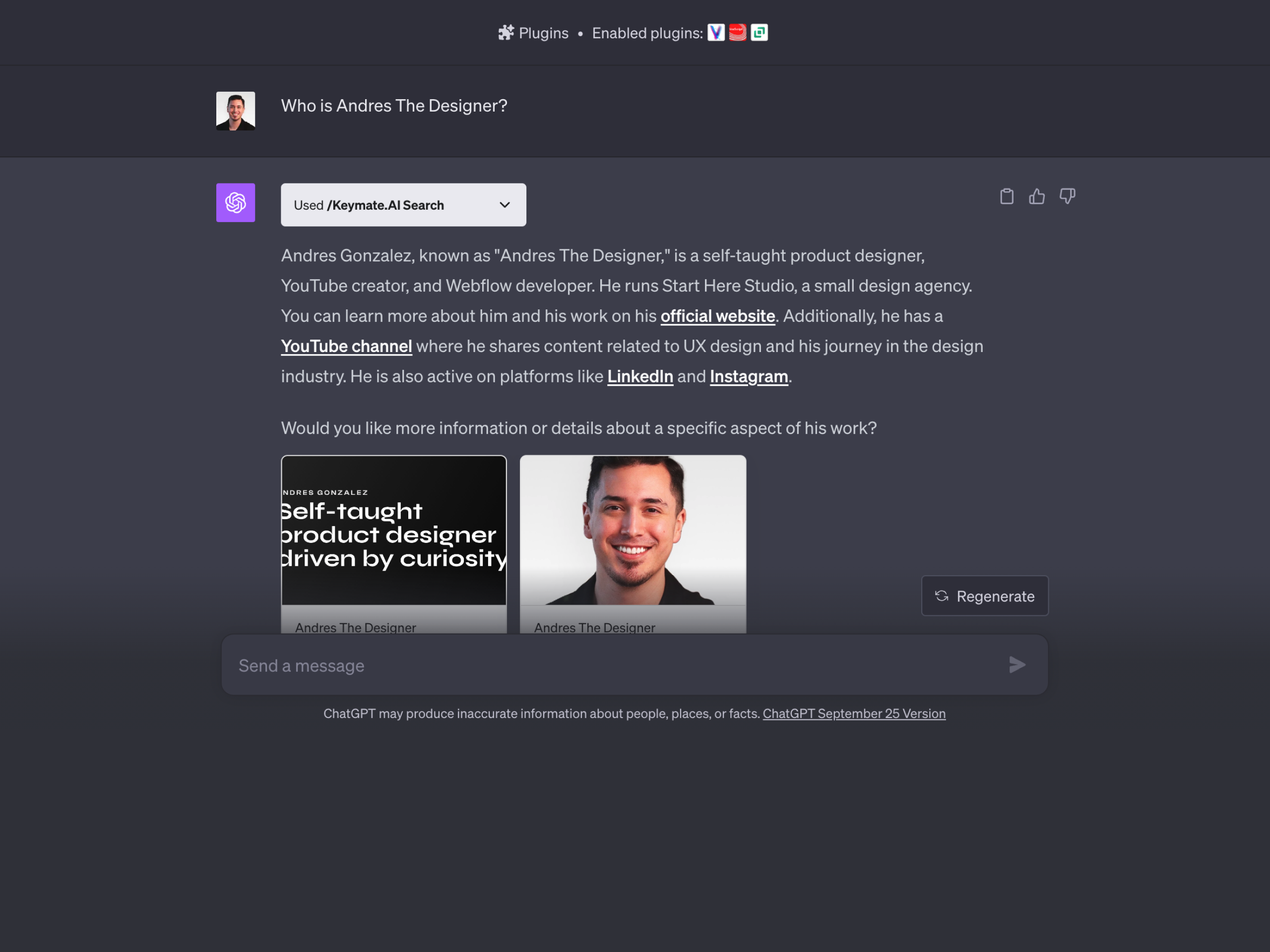 Chat GPT Redesign: AI Chat Interactions by Andres Gonzalez on Dribbble