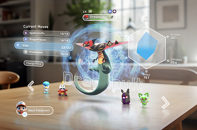 Pokémon Game MR concept by ArmKum on Dribbble