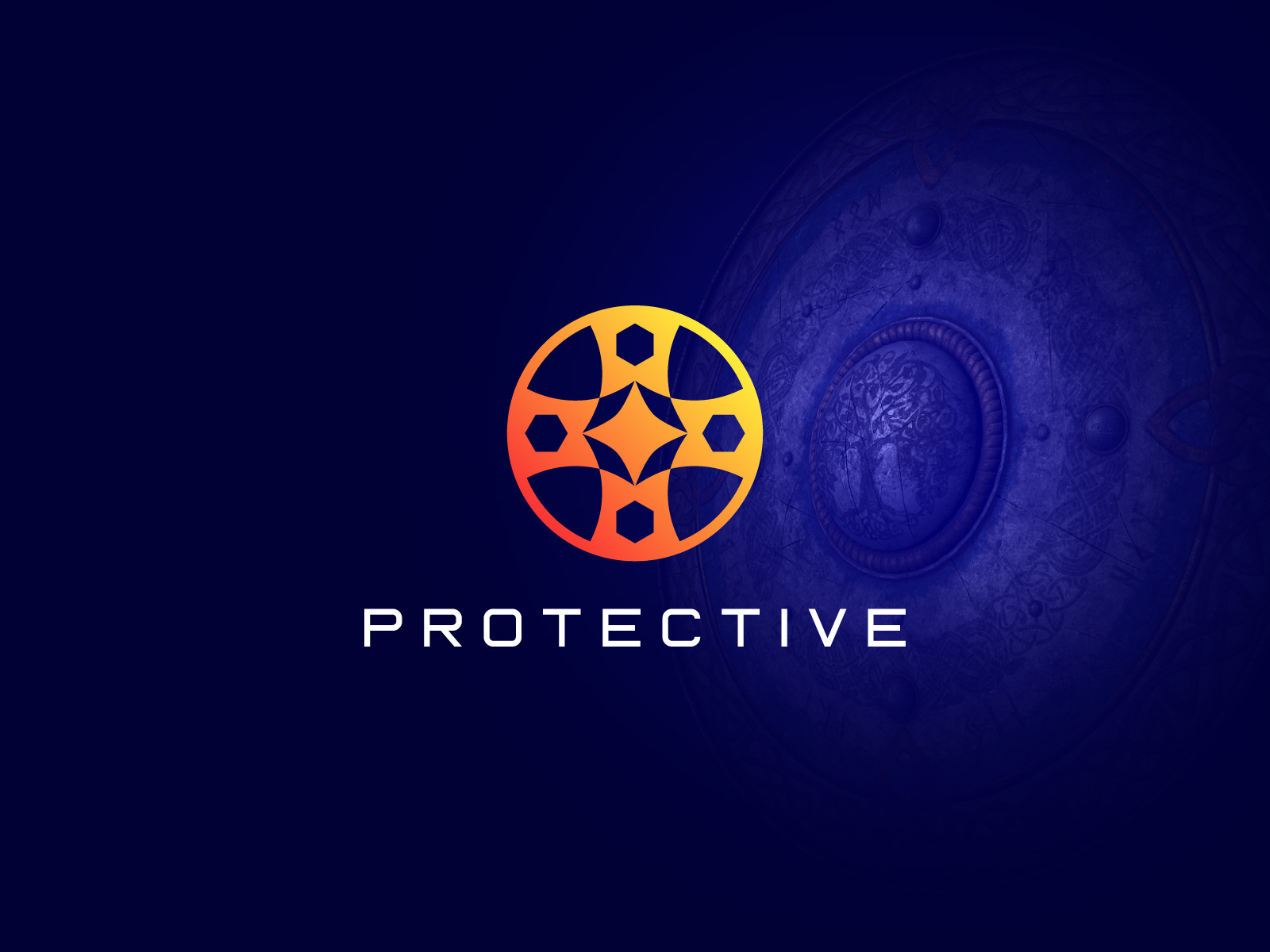 Protective logo design, Cyber security, Shield logo mark by Md Humayun ...