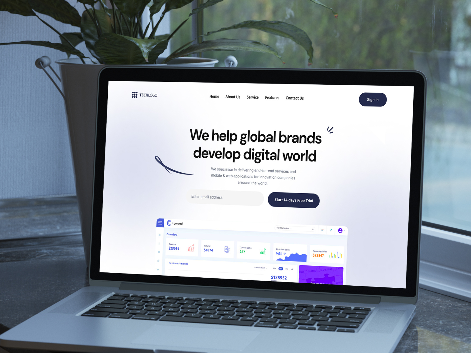 Develop digital world Website Design🔥 by get website on Dribbble