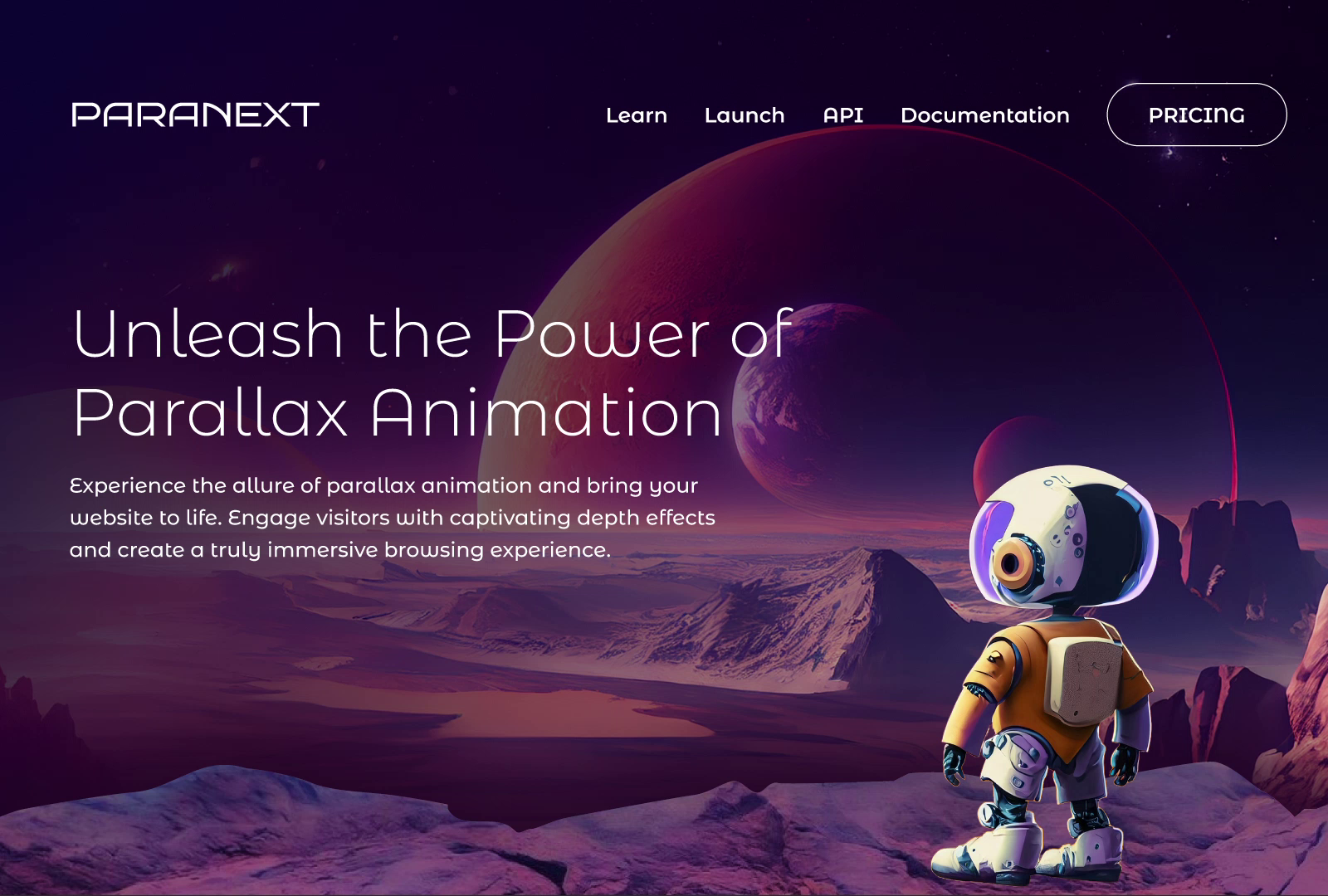 Paranext - Parallax animation by Creole Studios on Dribbble