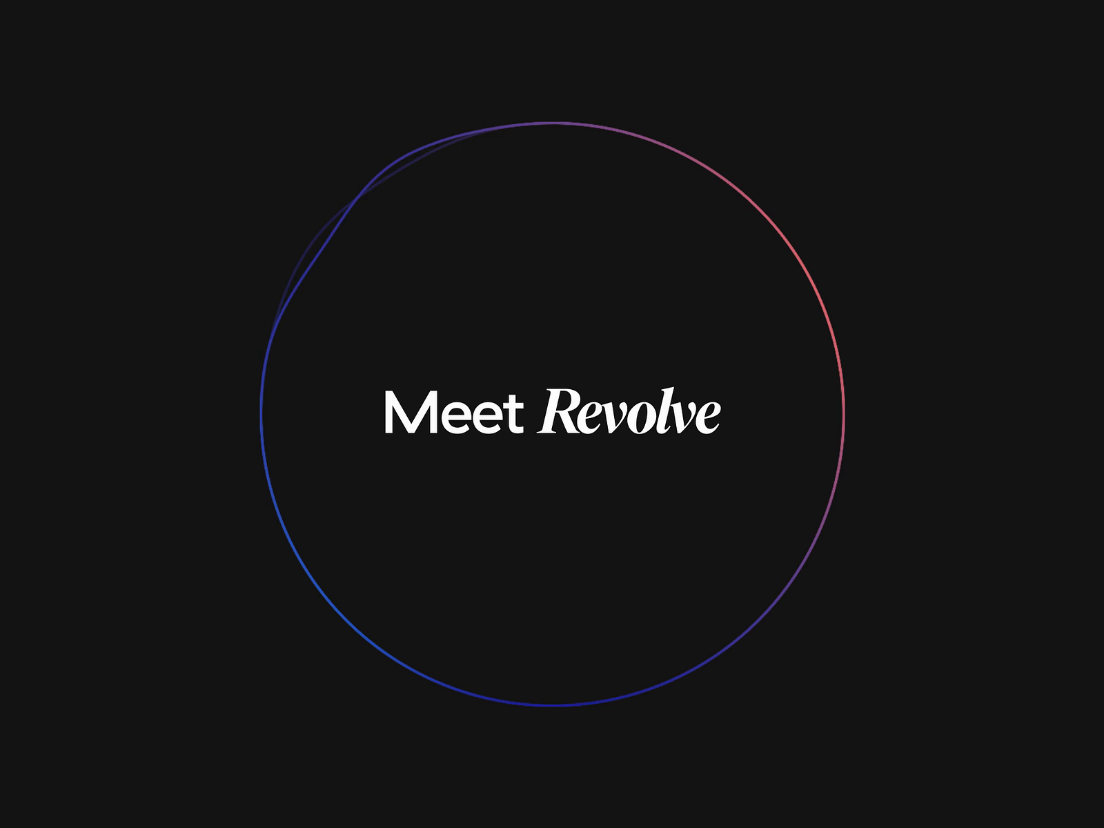 Revolve Campaign Animation (2020 Monotwo Archive) by monotwo on Dribbble