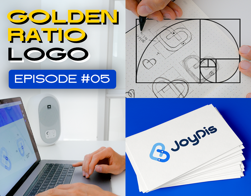 How to design a logo with Golden Ratio | Logo Design Process by Alex ...