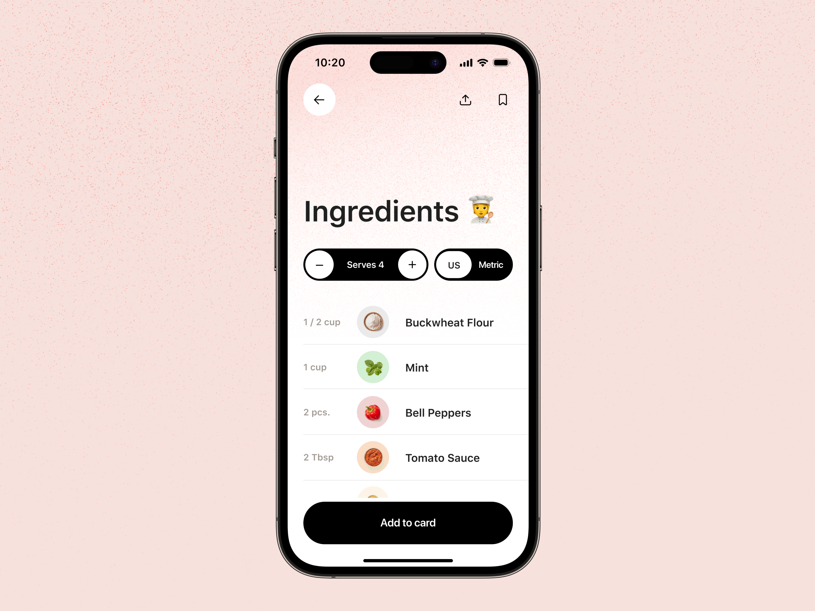 Cook App 👩‍🍳 by Valerie Lokinskaya on Dribbble