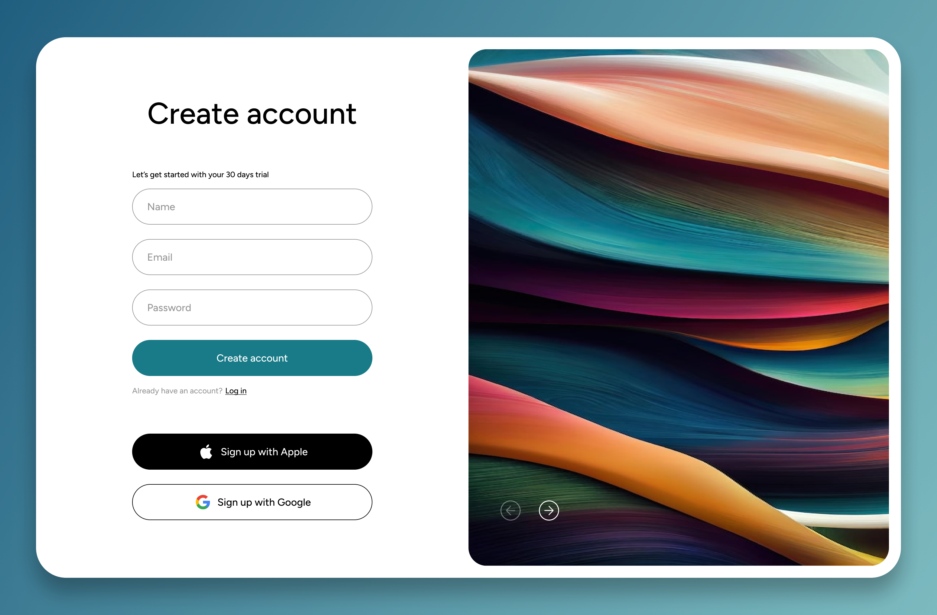 Sign in - Sign up UI Design by MH Qureshi on Dribbble
