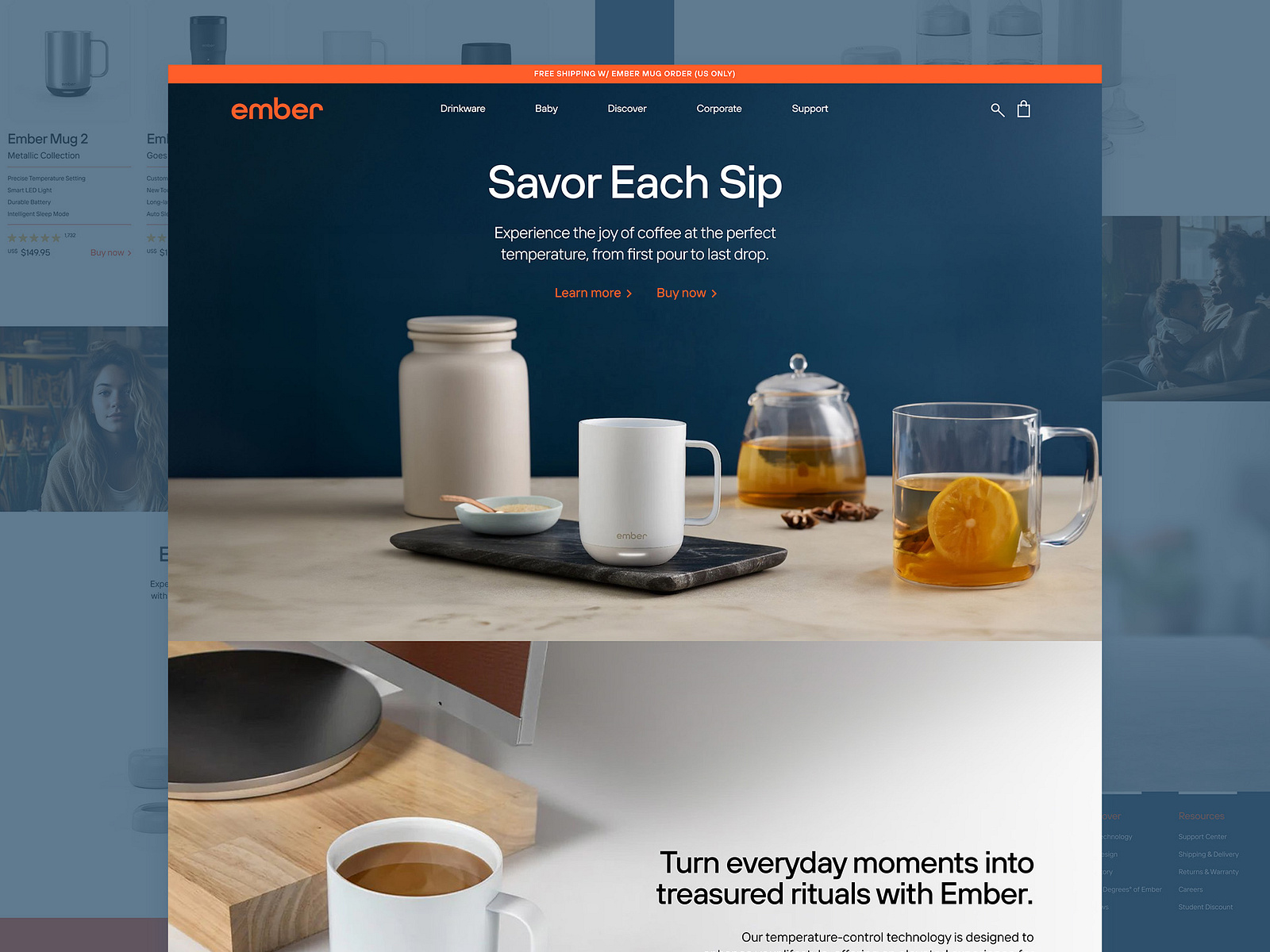 Ember Web Redesign by 2be Studios on Dribbble