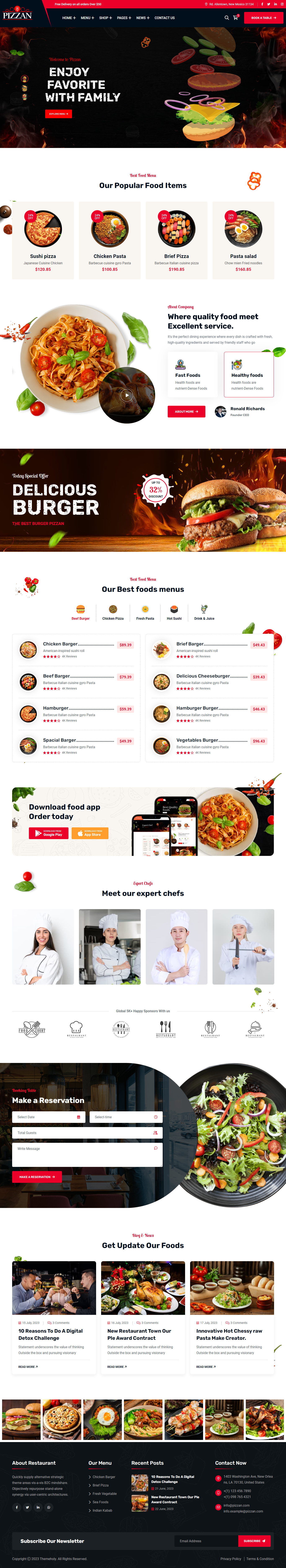 Browse thousands of Food Menu Html Css images for design inspiration ...