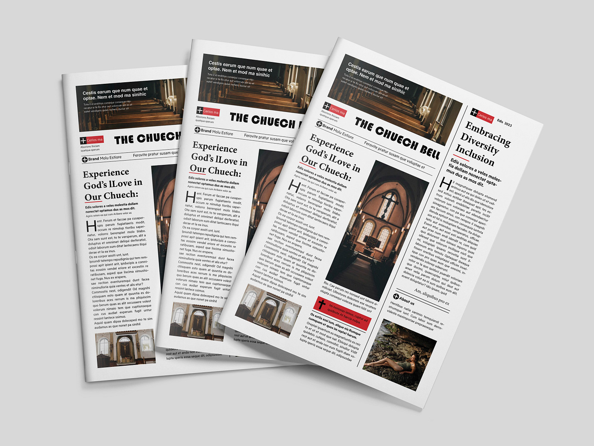 Minimal Newsletter designs, themes, templates and downloadable graphic ...