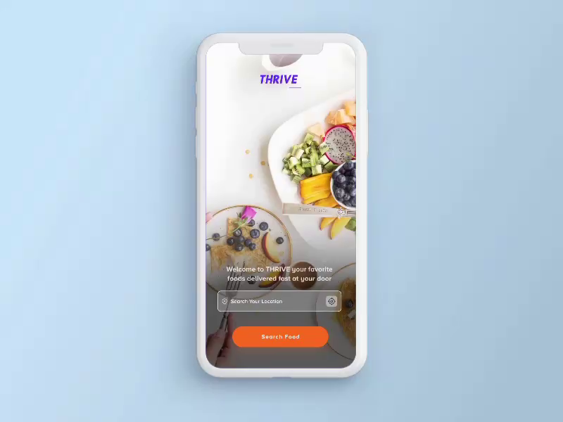 Redesigning Thrive (Food Application) by pranav prakash on Dribbble