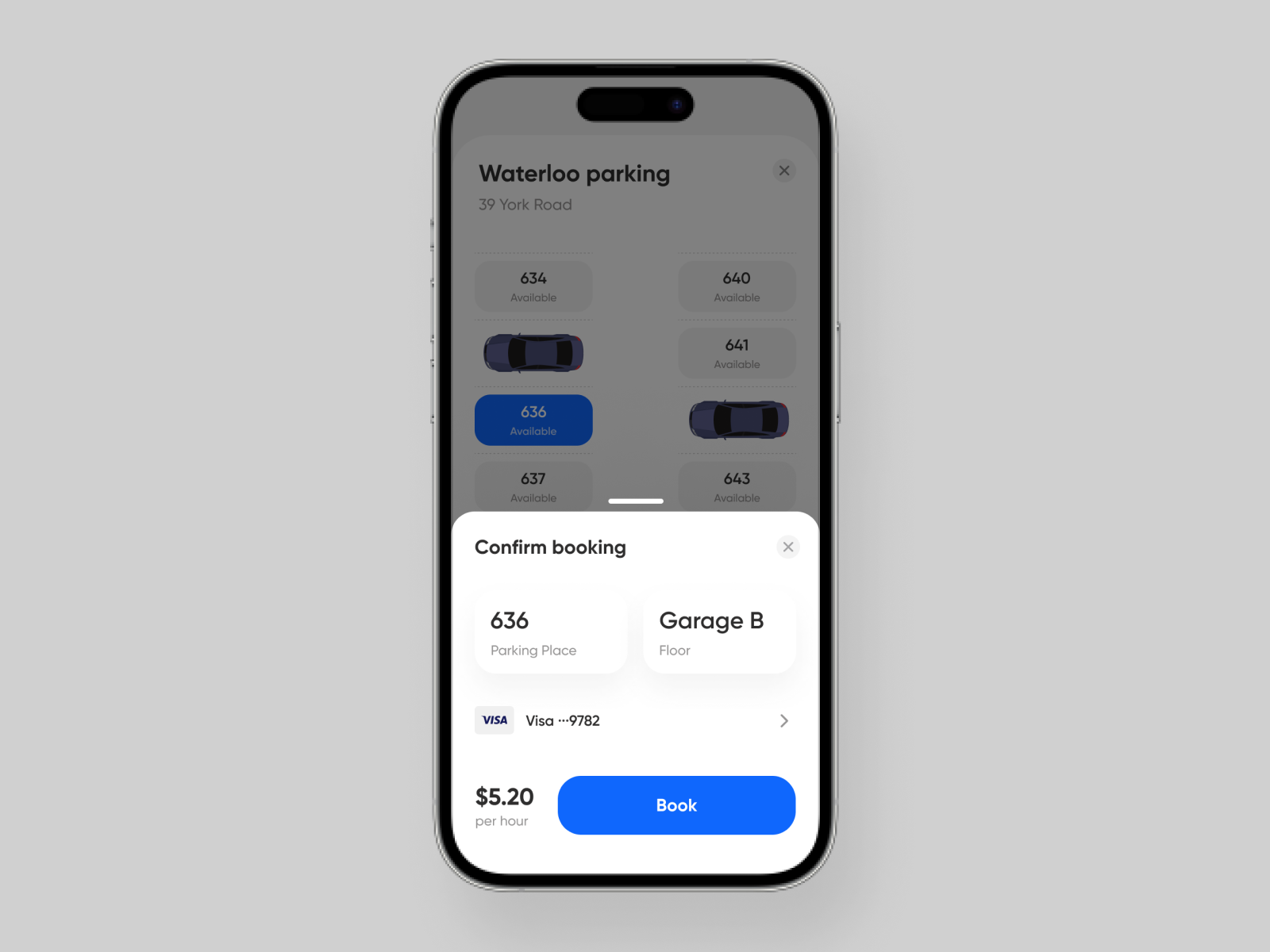 Parking App Design Concept by Ronas IT | UI/UX Team on Dribbble