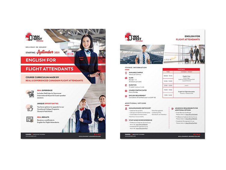 Promotional / Informational Flyers by Sejin Ahn on Dribbble