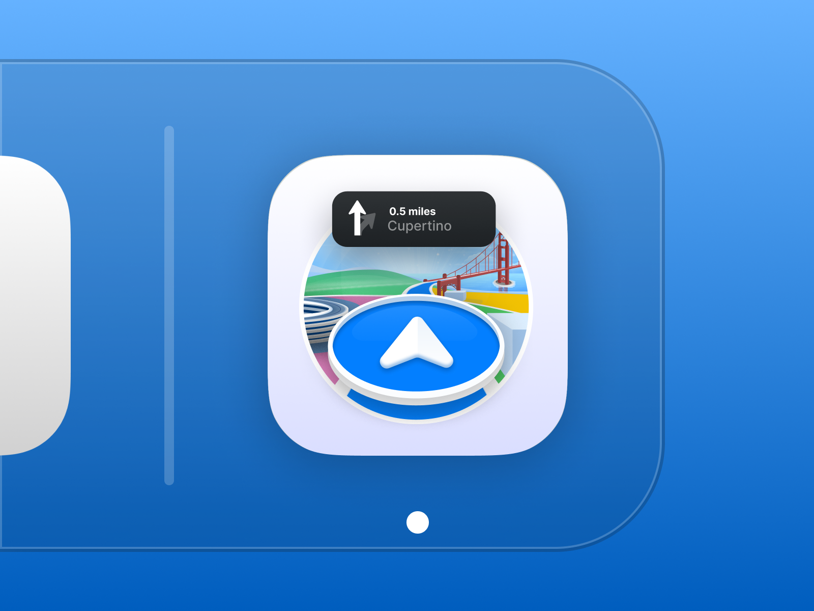 Apple Maps - App icon redesign concept #23 - LARGE by Eddy on Dribbble