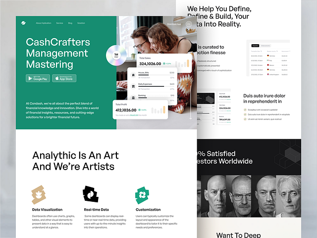 Payfazz - Money Management Website by Rafi Rohmat for Odama on Dribbble