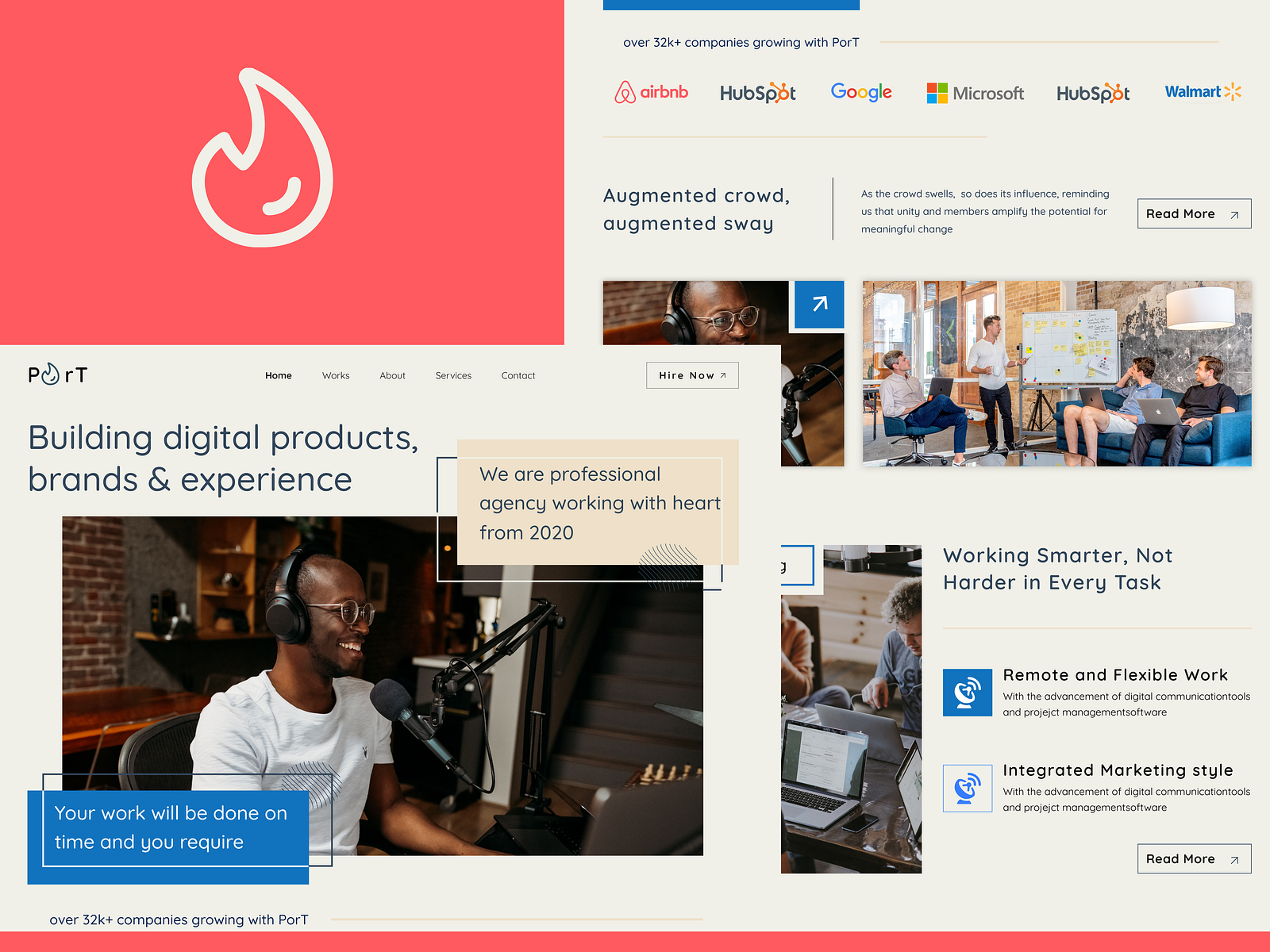 Website design by Gborsong Seth on Dribbble
