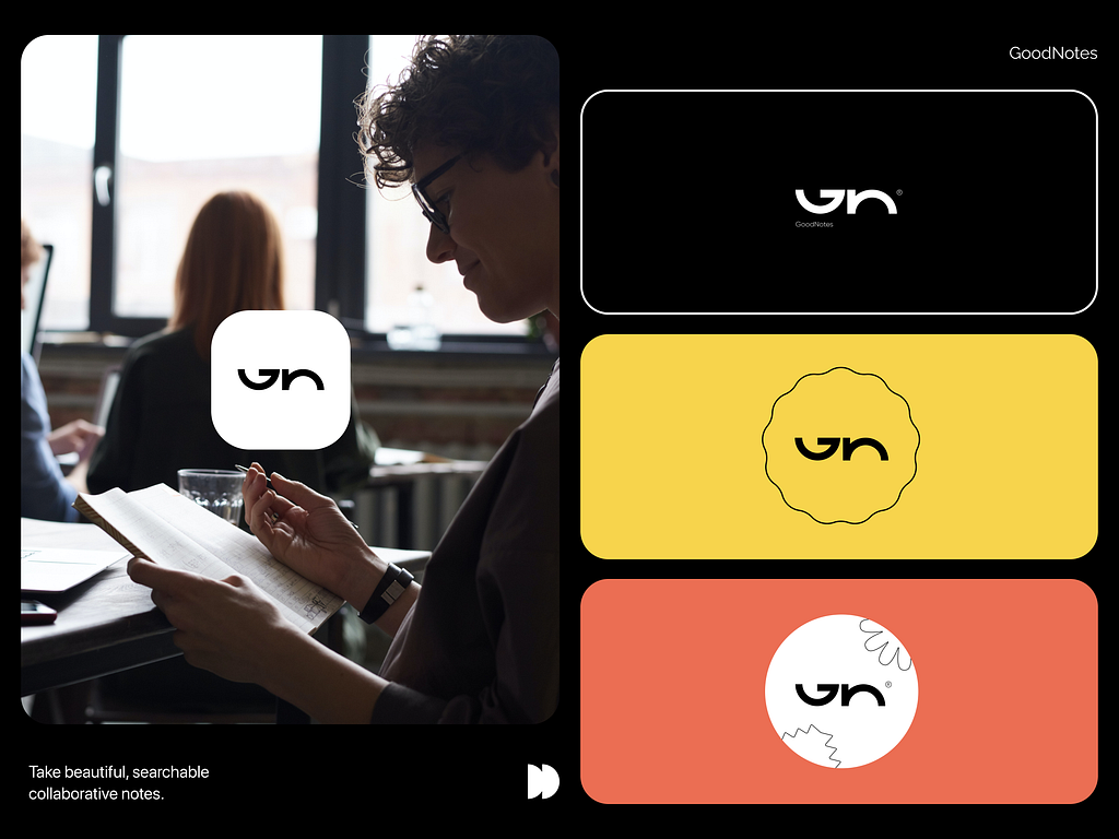 GoodNotes - Logo and Brand Identity by Mary S. for RonDesignLab ⭐️ on ...