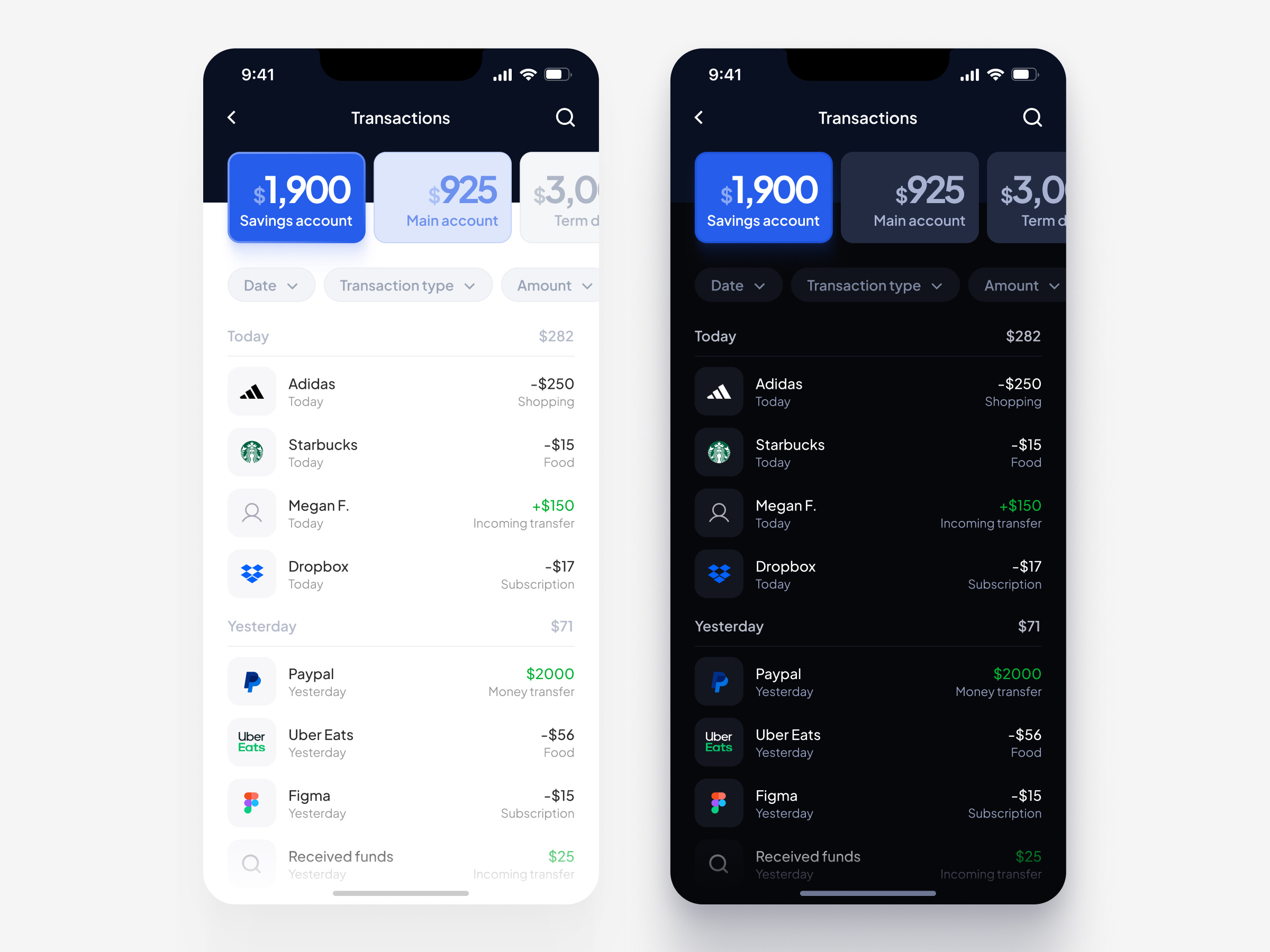 Daily UI #43 - Transaction details screen by Veronica K on Dribbble