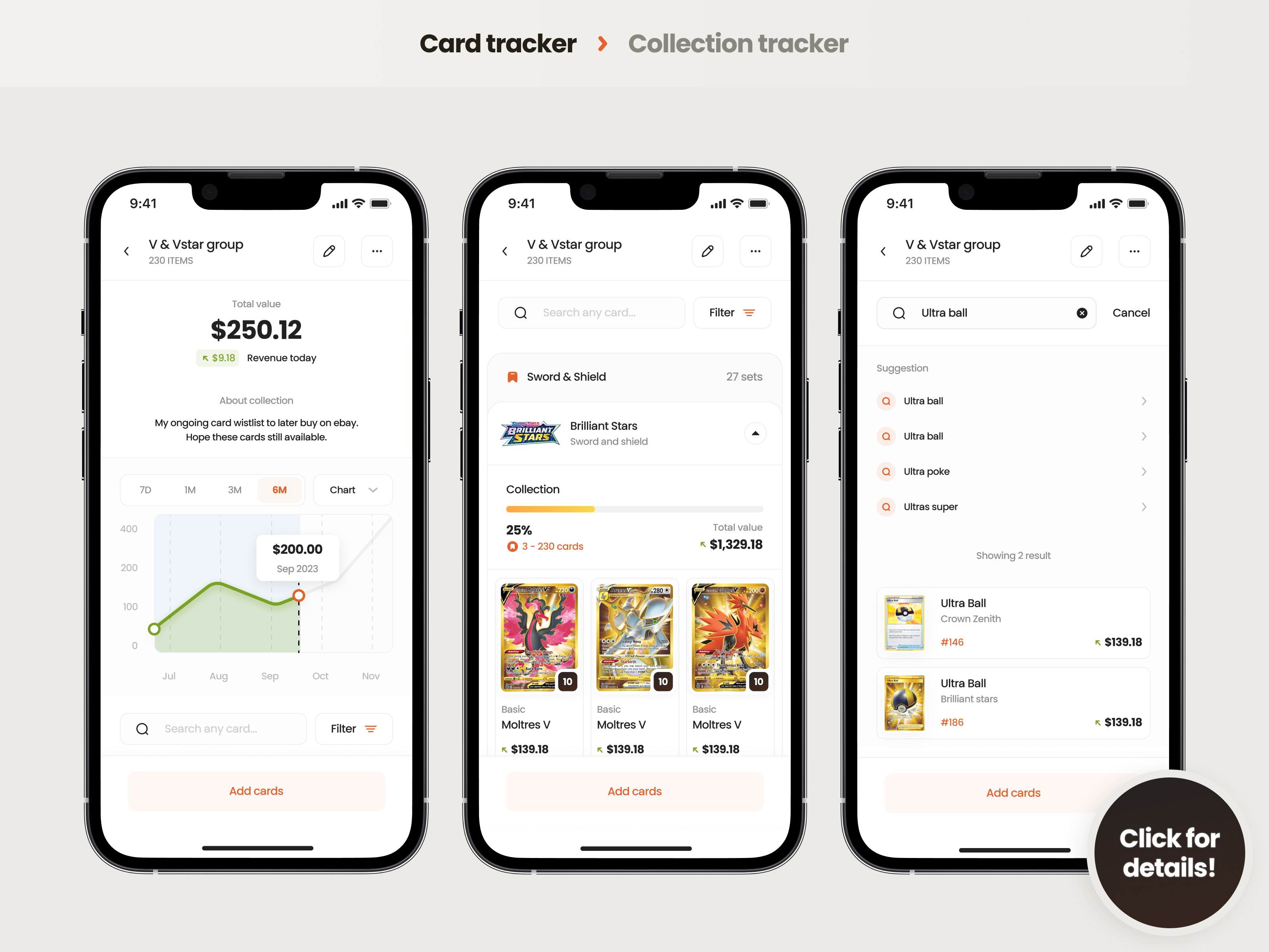 Pokedesk - Pokémon Card App Collector by voxy St for MIND on Dribbble