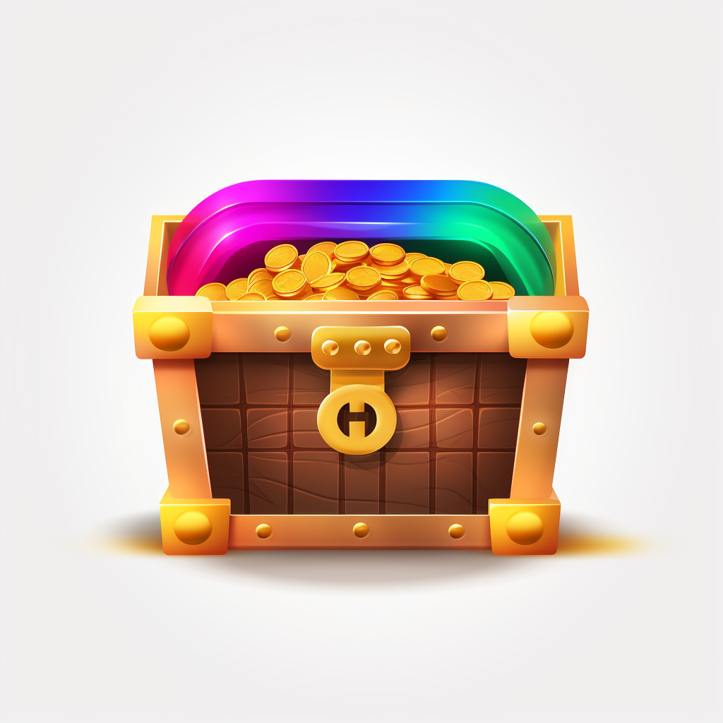 Rainbow Magic Chest Icon by Joey Primiani on Dribbble