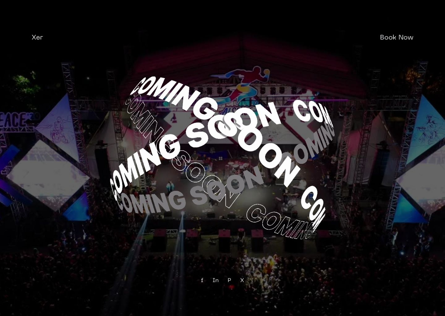 Coming Soon Concert Page UI UX Design by Zahid on Dribbble