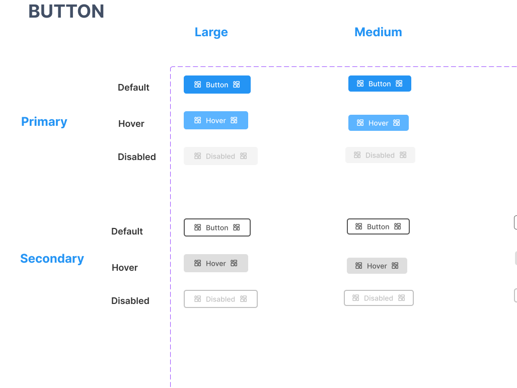 Button Design System by Kae Sandt on Dribbble