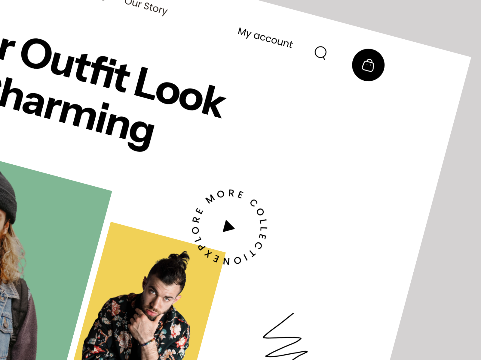eCommerce Website Header Design by Hosain Ahmed on Dribbble