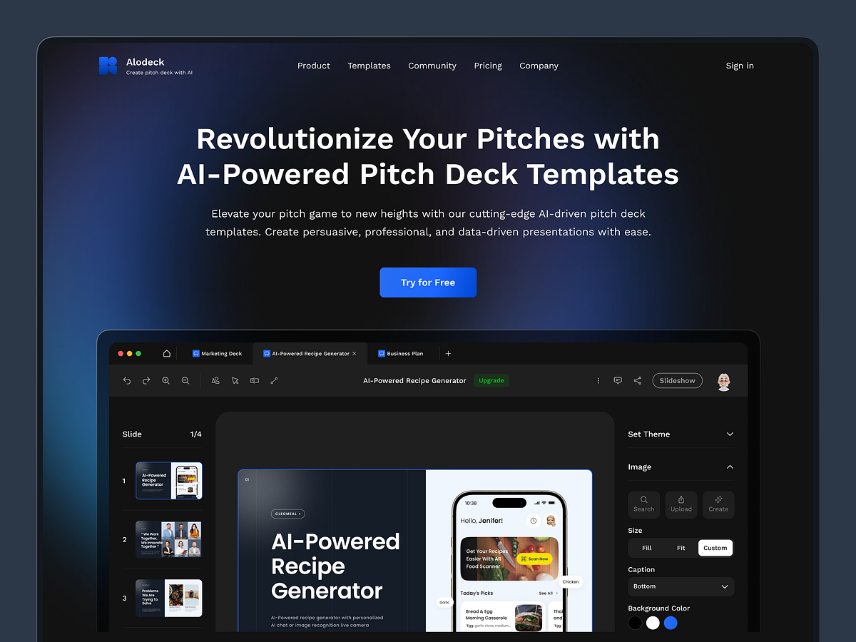 Pitch Deck designs, themes, templates and downloadable graphic elements ...