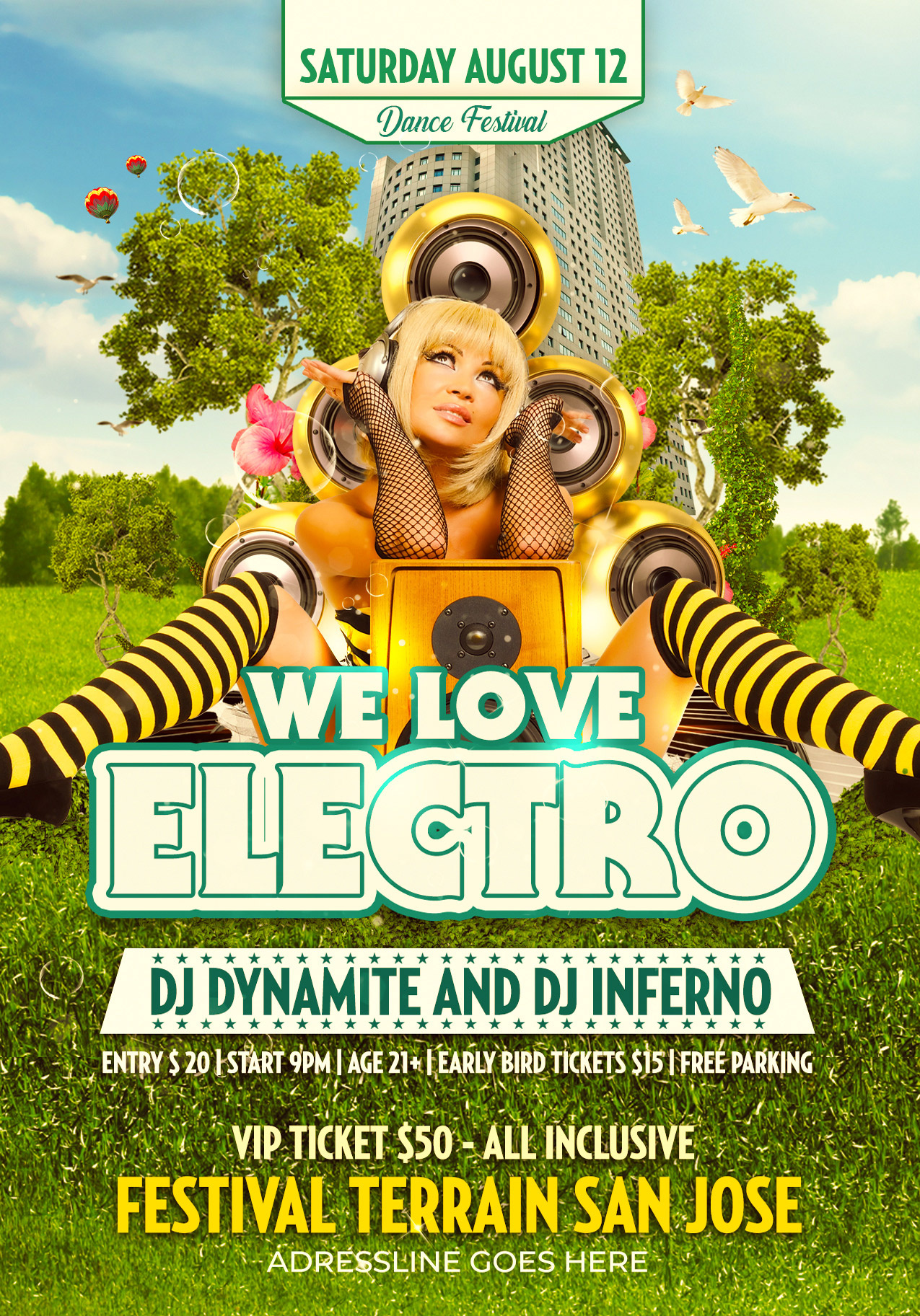 Electrofest by Richard Gerritsen on Dribbble