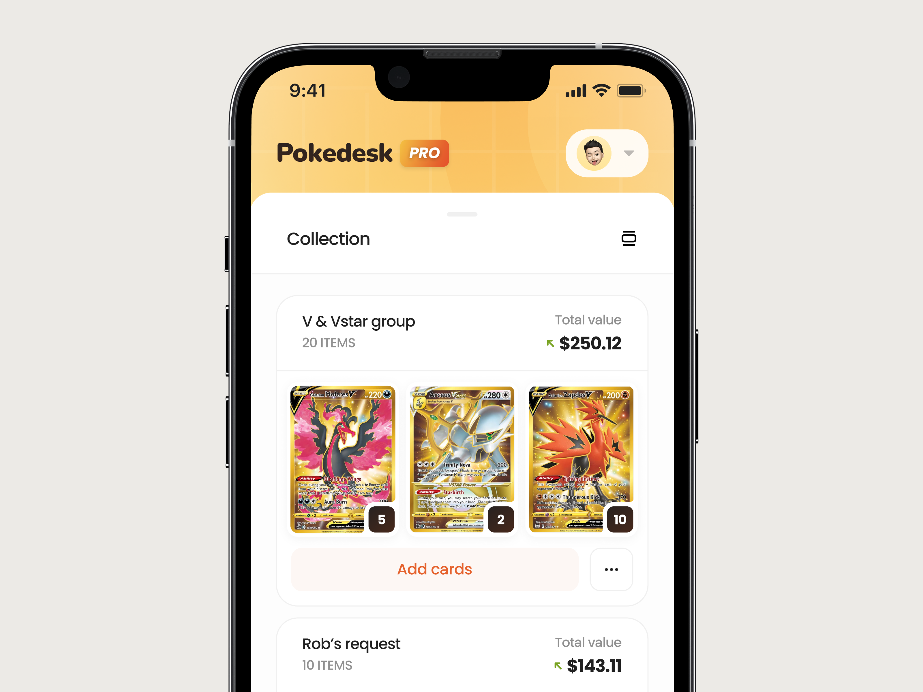 Pokedesk - Pokémon Card App Collector by voxy St for MIND on Dribbble