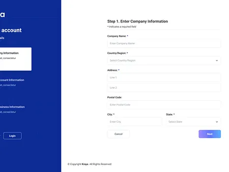Stepper UI designs, themes, templates and downloadable graphic elements ...