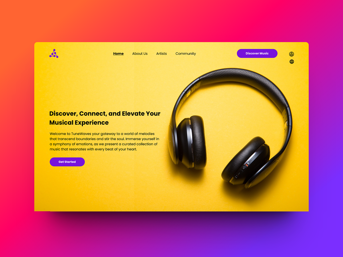 Music App designs, themes, templates and downloadable graphic elements ...