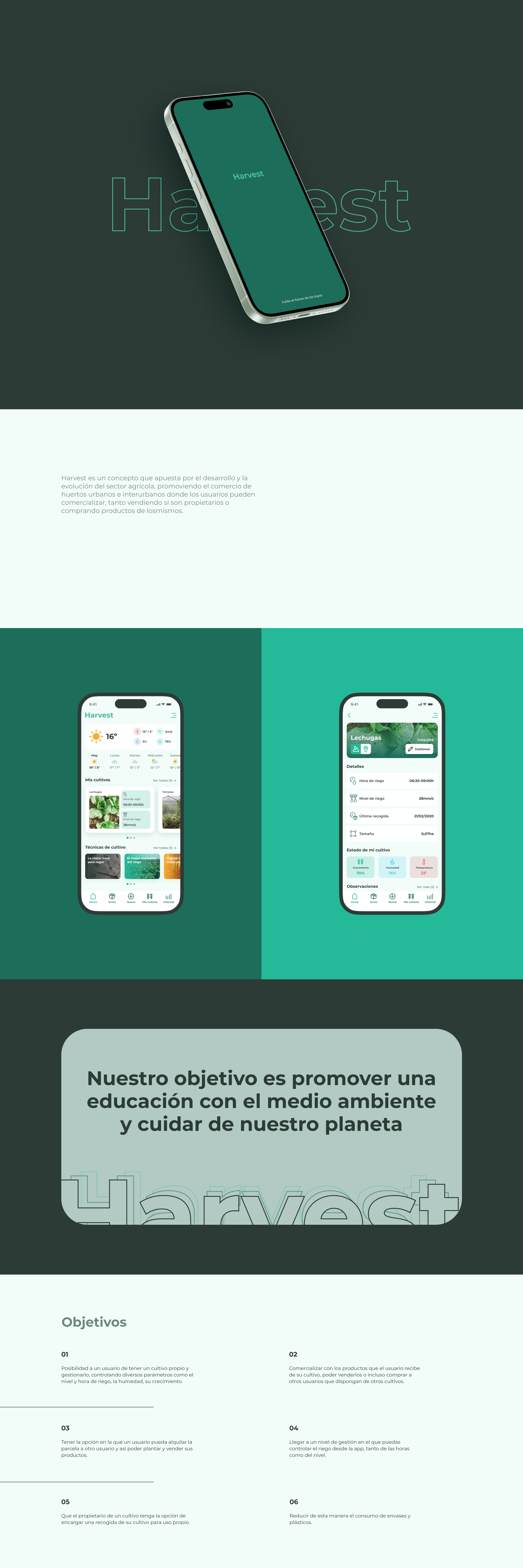 Harvest - Mobile App | UX/UI Design by Ernesto Alonso on Dribbble