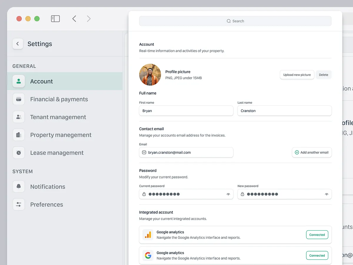 Profile Settings designs, themes, templates and downloadable graphic ...