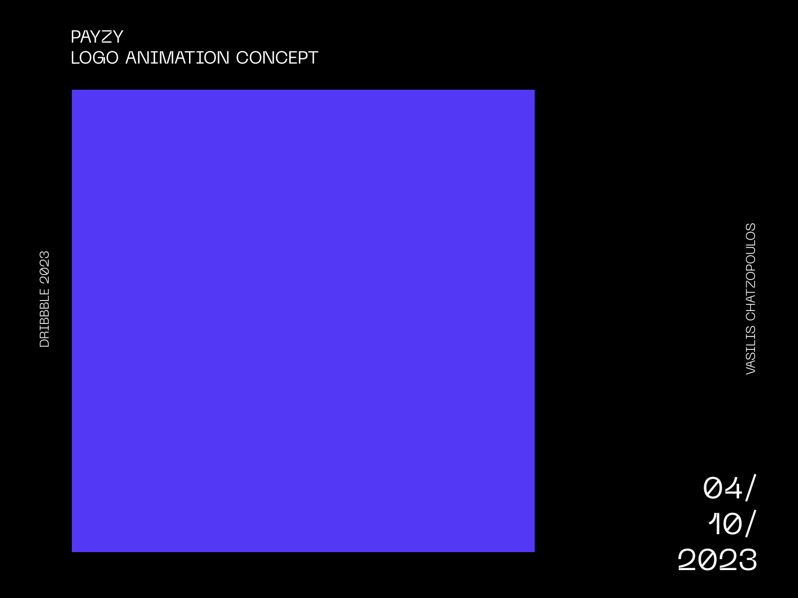 PAYZY Logo Animation Concept by Vasilis Chatzopoulos on Dribbble