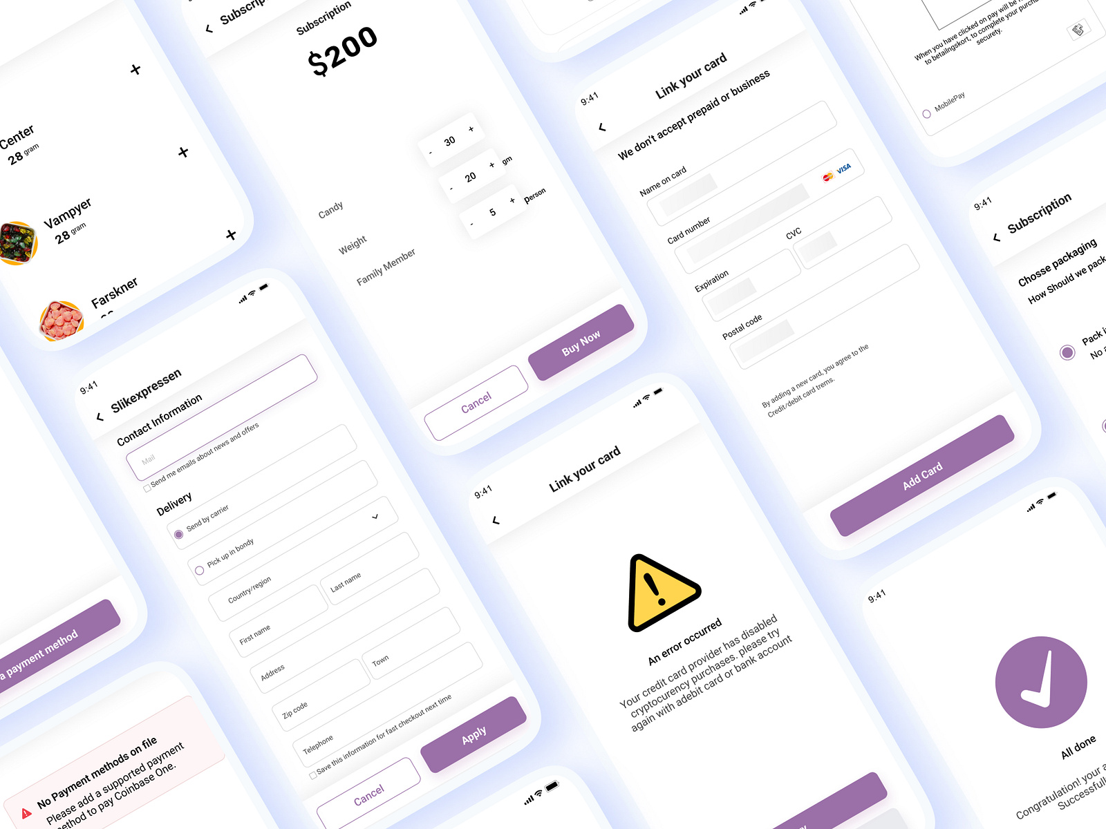 subscription App UI by Md Arman Sheikh on Dribbble