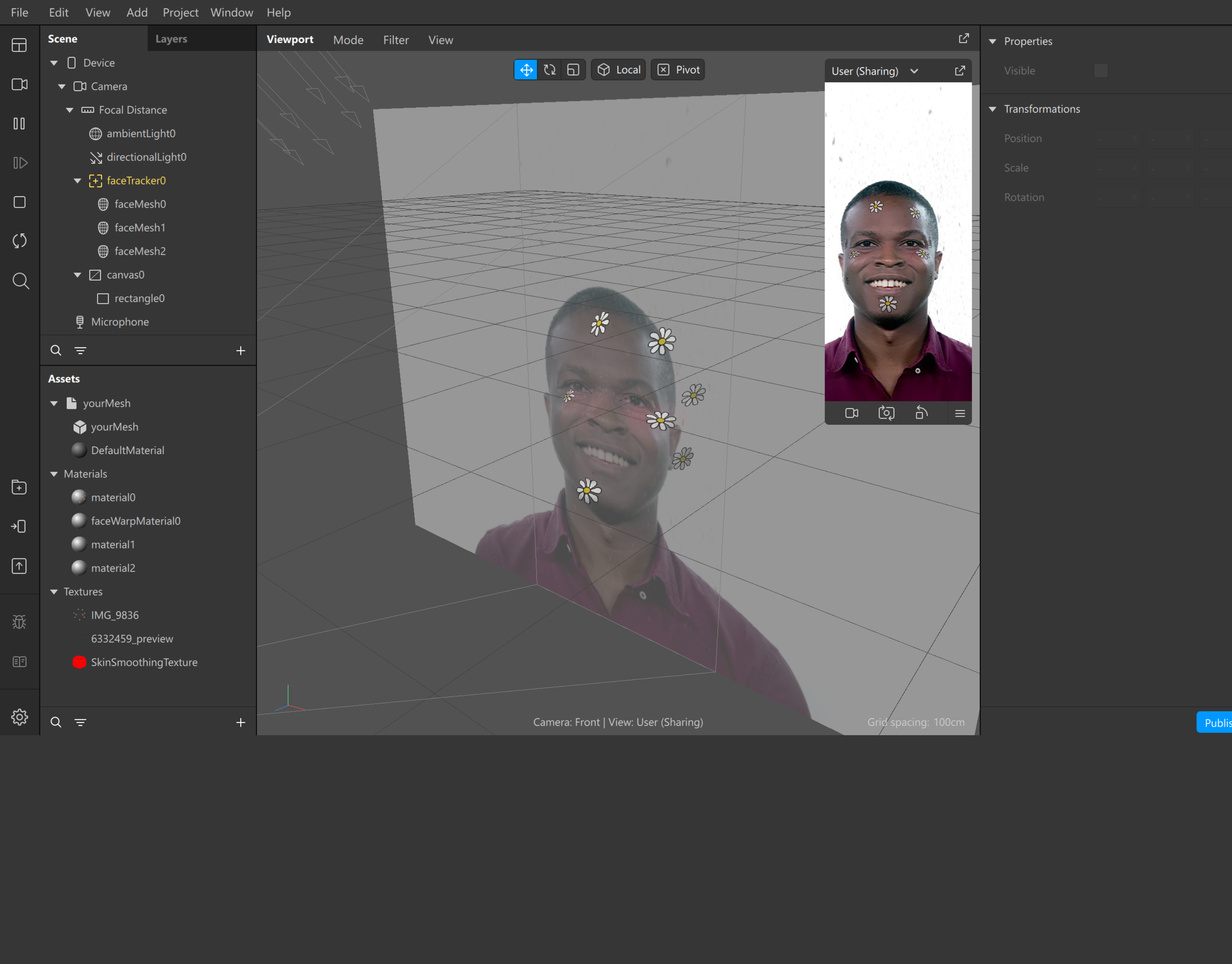 SPARK AR effects by designerrrrrrrrrrrrr on Dribbble